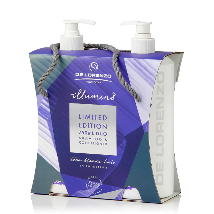 De Lorenzo Instant Illumin8 750ml Duo – EFX HAIR & BEAUTY- HAIR CARE WORLD